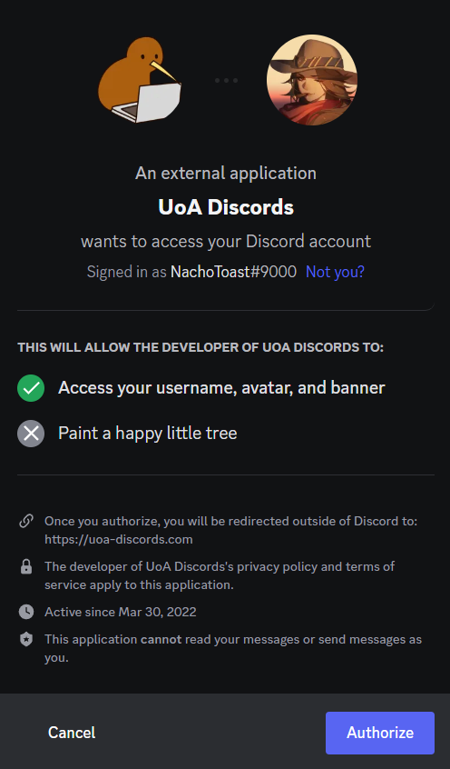 UoA Discords